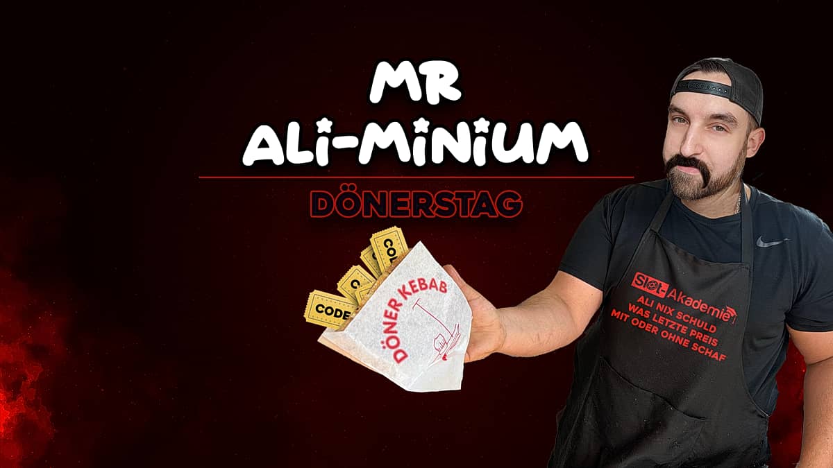 MrAluminium: Mr.Ali - Minium (oder so) gönnt Codes an der Kartenwand