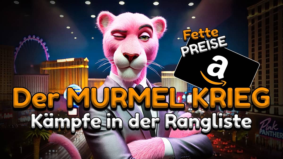 Pink Panter: Heute startet die Juli Rangliste - MURMEL KRIEG